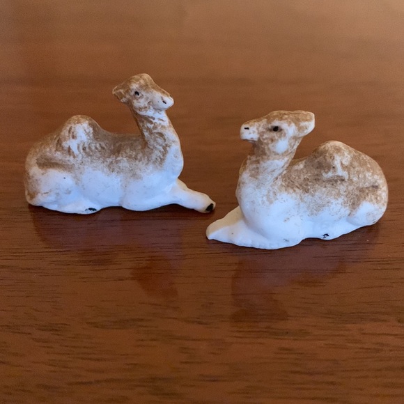 Art | Vintage Miniature Porcelain Camel Figurines | Poshmark